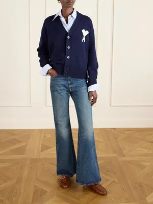 JAMIE HALLER Buckled Leather Loafers