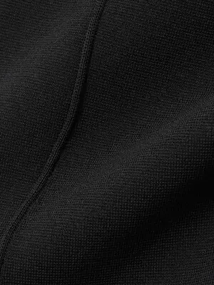 JOSEPH Foin Stretch-knit Midi Dress - Black