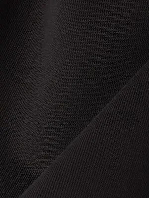 Alaïa Oversized Cotton-jersey Sweatshirt - Black