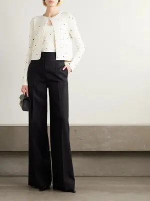 Altuzarra Baz Crystal-embellished Tank - Ivory