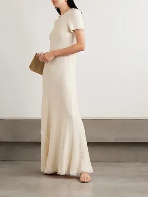 HEIRLOME Julia Bouclé Maxi Dress