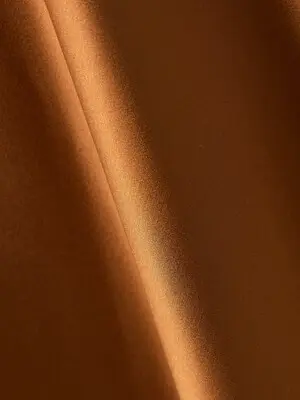 HEIRLOME Margot Silk-satin Maxi Dress - Metallic