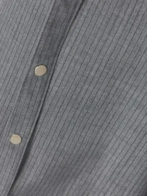 DEIJI STUDIOS Belted Pinstriped Wool Pants