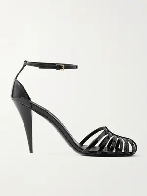 Givenchy Cage Patent-leather Sandals