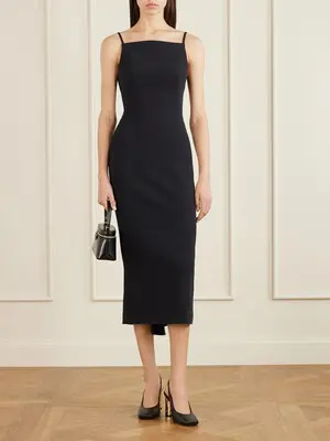 Givenchy Tape Leather Slingback Pumps - Black
