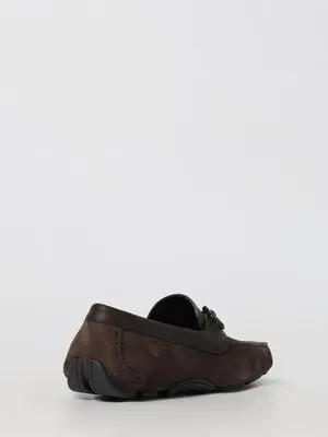 FERRAGAMO Suede Loafers - Brown