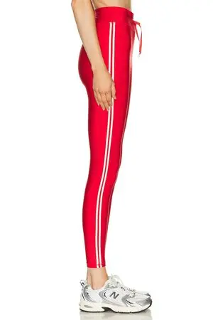 The Upside Oxford 25 Midi Legging - Cherry