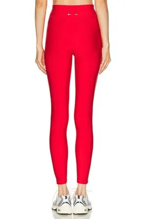 The Upside Oxford 25 Midi Legging - Cherry