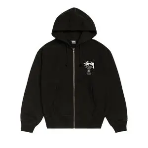 StÜssy World Tour Zip Hoodie