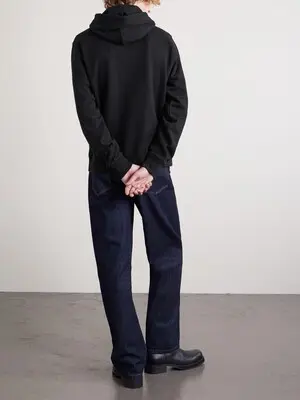Burberry Logo-print Cotton-jersey Hoodie
