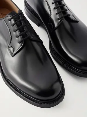 Church's Shannon 2.0 Polished-leather Derby Shoes - Black