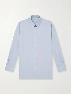 Charvet Checked Cotton-poplin Shirt
