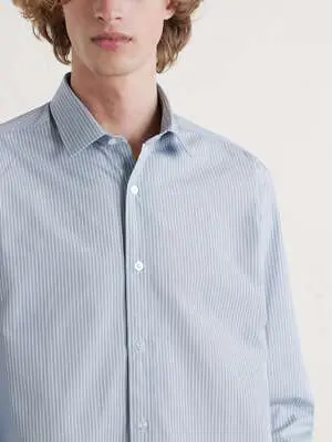 Charvet Striped Cotton-poplin Shirt