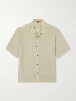 Barena Venezia Solana Camp-collar Silk Shirt