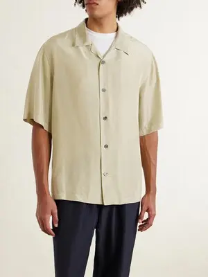 Barena Venezia Solana Camp-collar Silk Shirt
