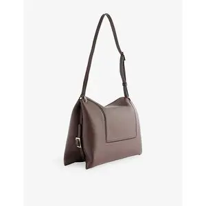 WANDLER Penelope Slouch Leather Shoulder Bag - Coffee Crust
