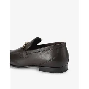 Kurt Geiger Alton Leather Loafers - Brown