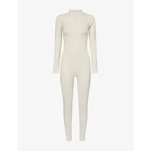 The North Face X Skims Stretch-woven Jumpsuit - Bone