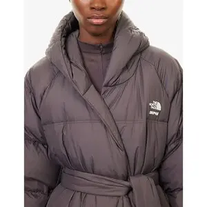 The North Face X Skims Nuptse Belted Shell-down Parka - Phoenix