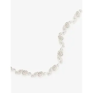 Emanuele Bicocchi Multi Rose Sterling Necklace