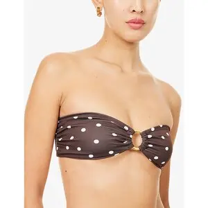 AWAY THAT DAY Acapulco Bandeau Bikini Top