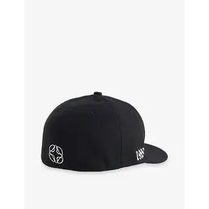 BELIER Cotton Baseball Cap With Embroidered Monogram
