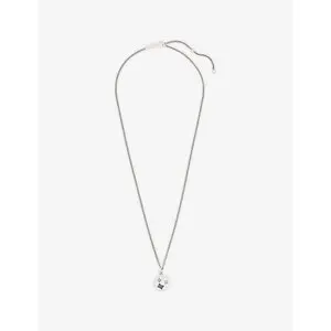 SERGE DENIMES Sky Sterling And Cubic Zirconia Necklace - Silver