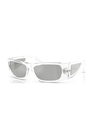 Versace Rectangle Full Rim Sunglasses