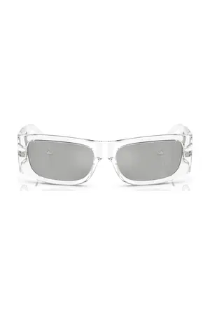 Versace Rectangle Full Rim Sunglasses