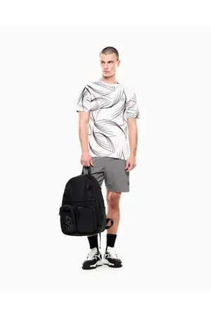 EA7 Tennis Pro Print T-shirt