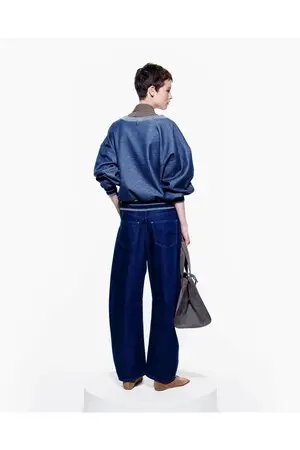 Giorgio Armani Five-pocket Stretch Cotton-denim Trousers With Belt