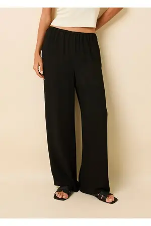 Solid & Striped High Rise Pants For Women