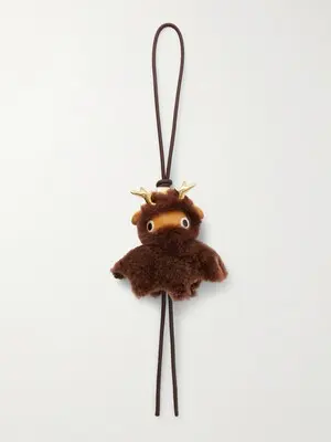 Loewe Fawnie Bag Charm - Brown