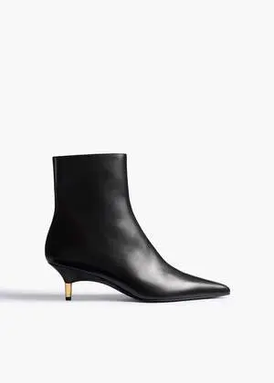 Khaite Bella Ankle Boot - Black