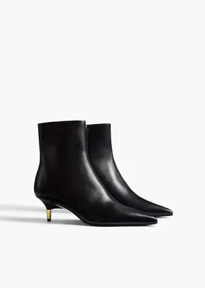 Khaite Bella Ankle Boot - Black