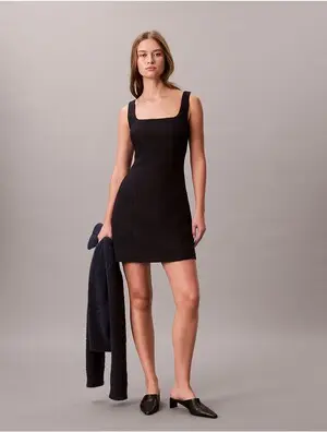 Calvin Klein Tweed Mini Dress