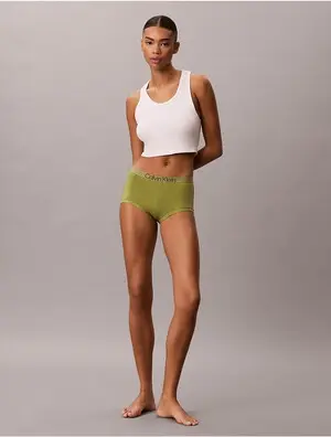 Calvin Klein Extra Soft Cotton Stretch 5-pack Boyshort - Iguana Multi