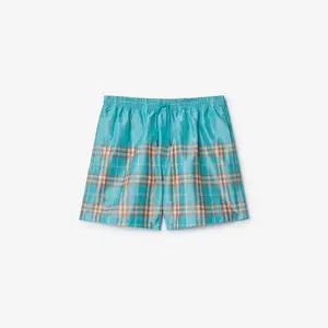 Burberry Gradient Check Swim Shorts