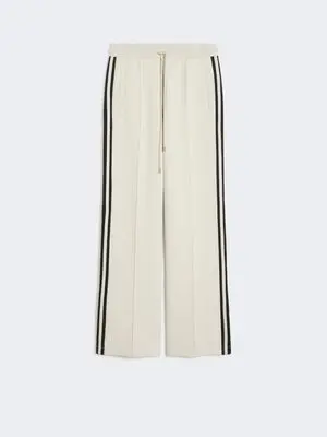 Max Mara Cotton Jersey Trousers - Ecru