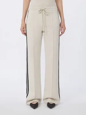 Max Mara Cotton Jersey Trousers - Ecru