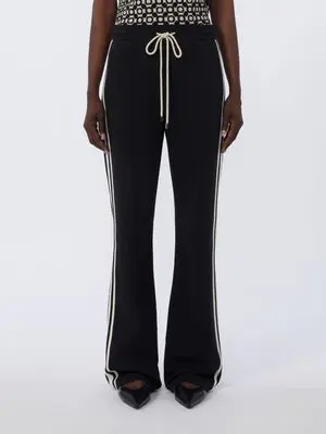 Max Mara Cotton Jersey Trousers - Black