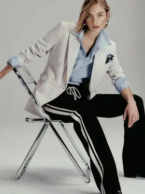 Max Mara Cotton Jersey Trousers - Black