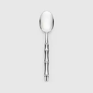 Gucci Dessert Spoons With Bamboo Motif, Set Of Two - Black