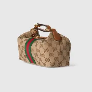 Gucci Vanity Mini Bag Gg Canvas - Beige