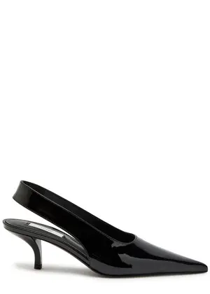 TOTEME Patent Leather Slingback Pumps