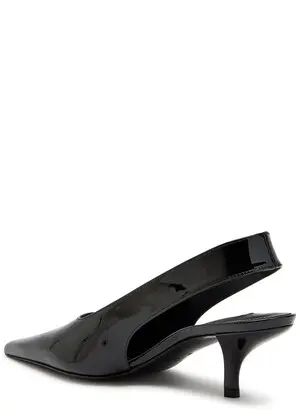 TOTEME Patent Leather Slingback Pumps