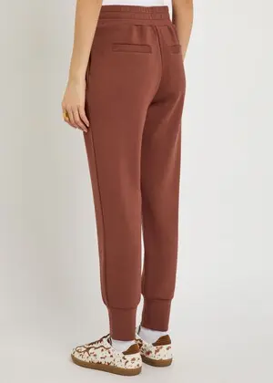 Varley The Slim Cuff 27.5 Stretch-jersey Sweatpants - Maroon