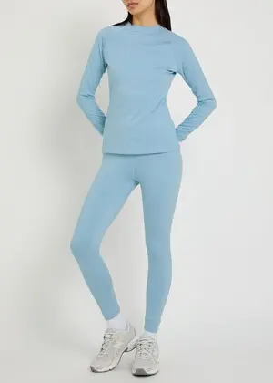 Varley Stretch-jersey Top - Light Blue