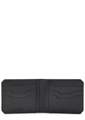 AU DEPART Printed Leather Wallet