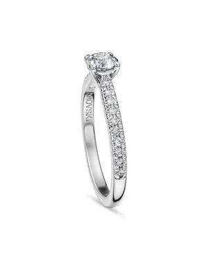 SWAROVSKI Eternity Certified Lab Grown Diamond Engagement Ring
